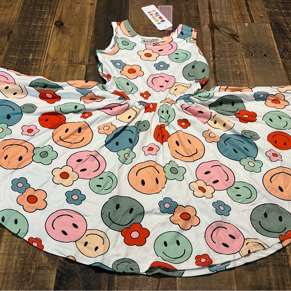 Dot Dot Smile | Dresses | Dot Dot Smile Happy Face Tank Twirl Dress New ...